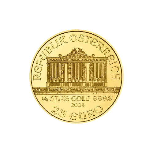 2024 1/4 oz Austrian Gold Coin | Gold Philharmonic Coin - The Bullion Bank